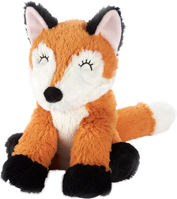PLUSH FOX MICROWAVABLE Weighted, Cuddly Soft Toy Scented with French ...