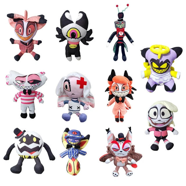 2024 HAZBIN HO-TEL Plush Soft Stuffed Husk Plush Stuffed Ahazbin Ho-tel ...