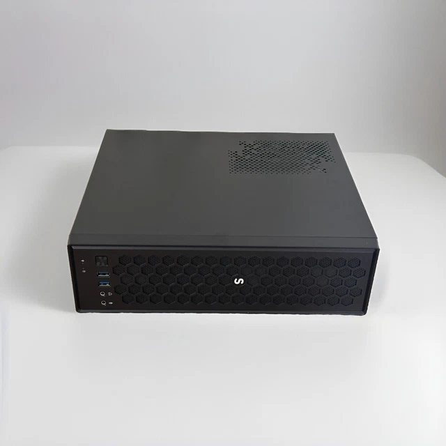 @WEEKS USE@ CUSTOM SFF Slim MATX ITX Desktop PC Case OCU01 £28.25 ...