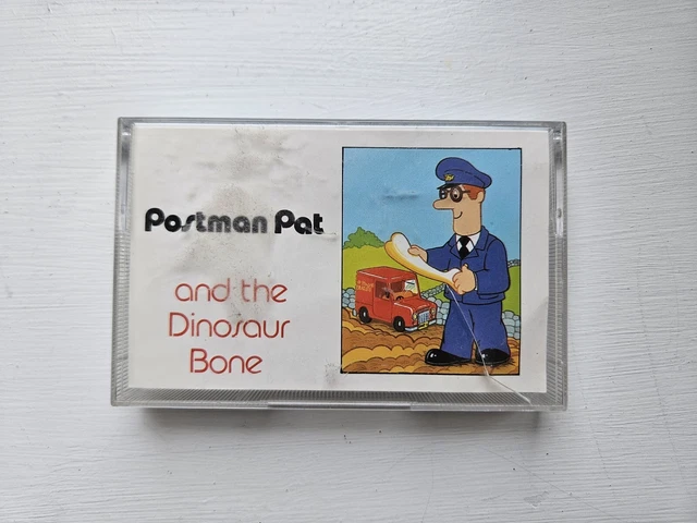 POSTMAN PAT AUDIO Book Cassette - Postman Pat And The Dinosaur Bone ...