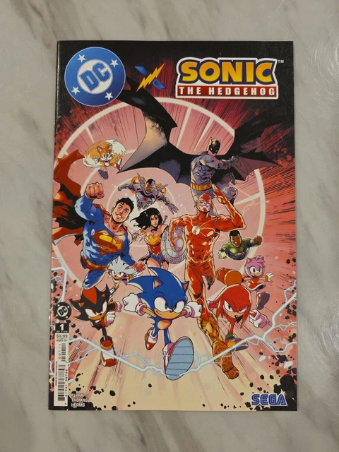 SONIC THE HEDGEHOG SPECIAL Comic Book IDW DC X #1A 2025 Pablo Collar 1 ...
