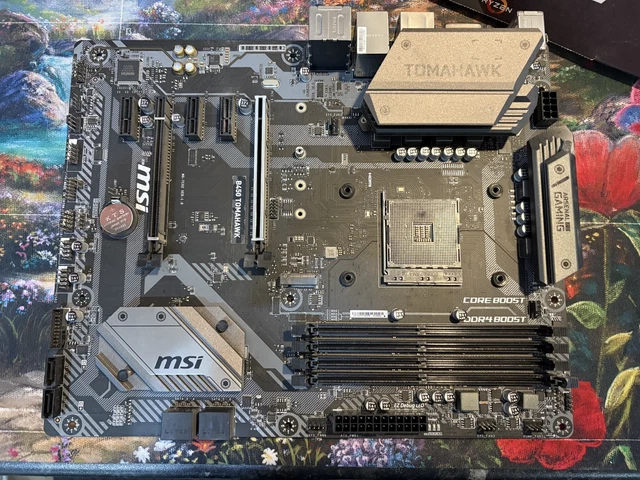 MSI B450 TOMAHAWK Am4 Motherboard £47.50 - PicClick UK