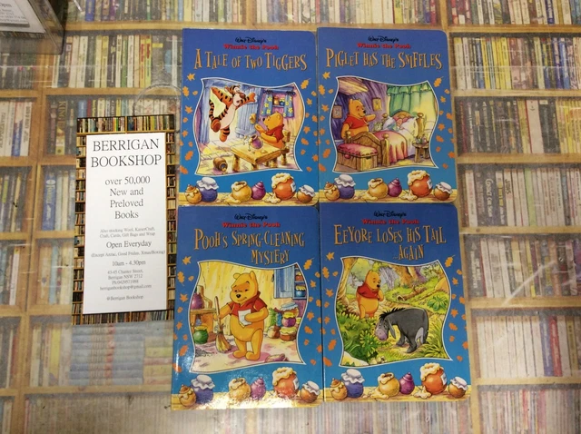 DISNEY WINNIE THE Pooh - Piglet Sniffles, Pooh Spring, Eeyore Tail ...
