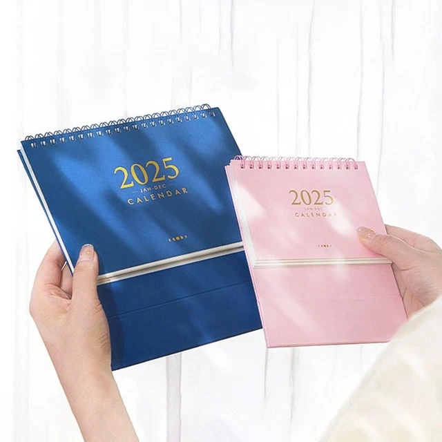 THICK PAPER 2024-2025 Calendar 2025 Standing Flip Calendar Gifts EUR 11 ...