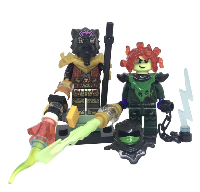 LEGO NINJAGO LORD RAS WARRIOR + GREEN EVIL MORRO MINIFIGURE TM C MOVIE ...