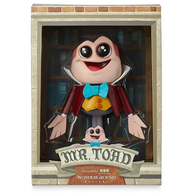 DISNEY PARKS - Mr. Toad Vinyl Figure by Scott Tolleson – WonderGround ...