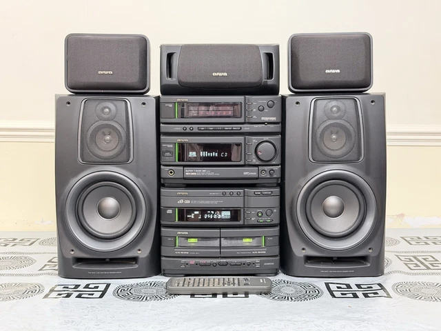 AIWA NSX D858 Hifi System Separate With Speakers £299.99 - PicClick UK