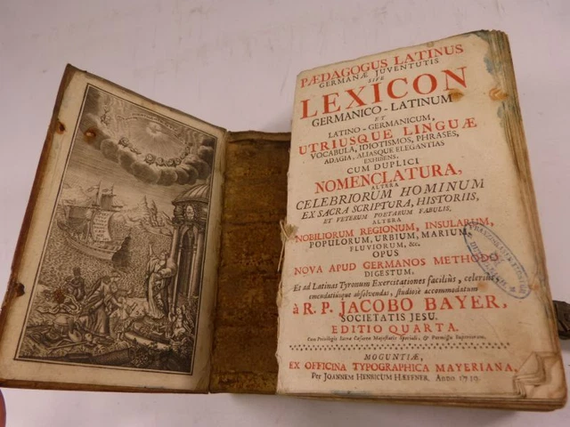 PAEDAGOGUS LATINUS GERMANAE Juventutis Sive Lexicon Germanico-Latinum ...