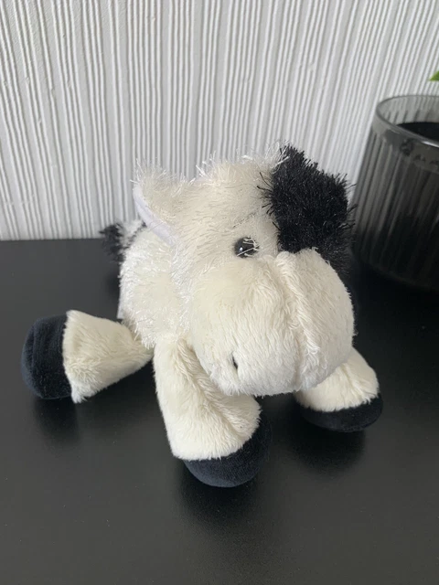 WEBKINZ GANZ BLACK & White Cow Plush £8.50 - PicClick UK