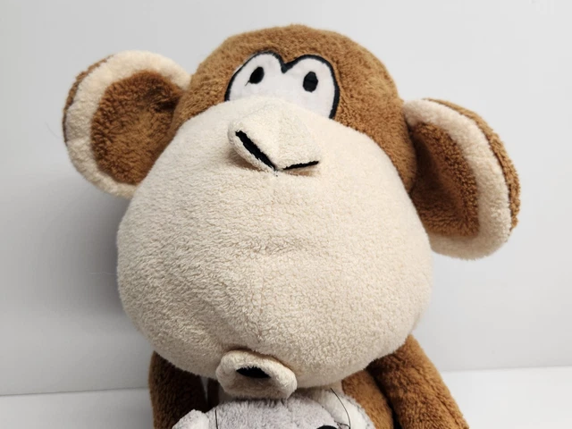 BOBBY JACK BRAND Monkey Plush with Mouse Plush Toy Rare HTF 17" $32.88 ...