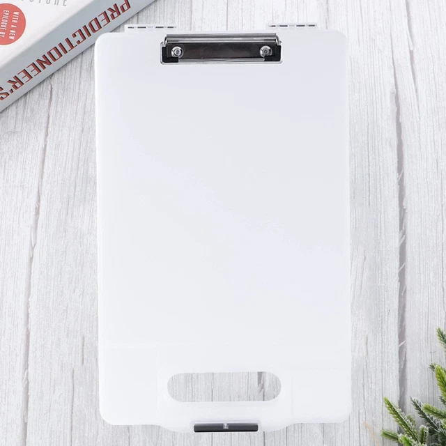 CRAFT STORAGE BOX Clipboard Case Openable Paper Organizer Portable File ...
