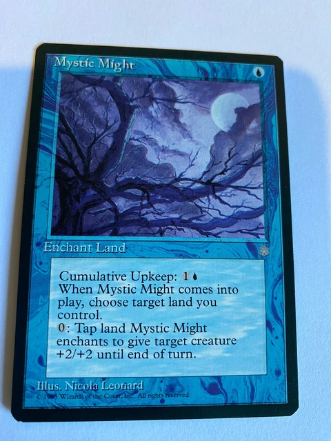 CARTE MAGIC Ice Age Rare. Mystic Might. EUR 0,80 - PicClick FR
