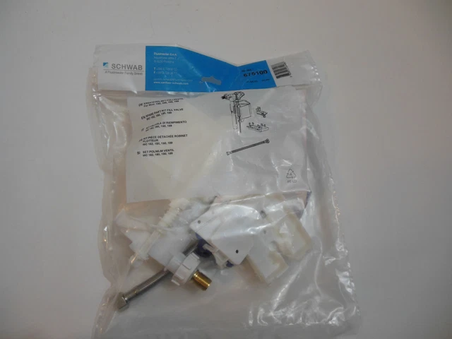 SCHWAB ERSATZTEILSET FÜLLVENTIL 675100 zu Mod. 182, 188, 180, 189 ...