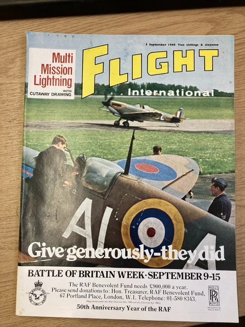 FLIGHT SEPTEMBER 1968 £1.00 - PicClick UK