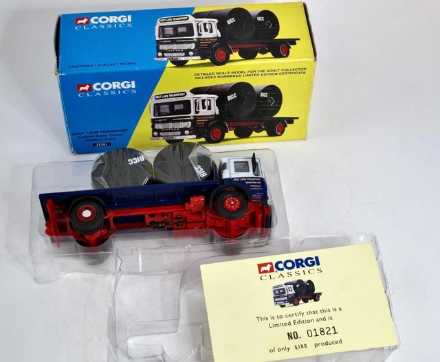CORGI CLASSICS-25301 LEYLAND Super Comet Platform Lorry (Holt Lane) 1: ...