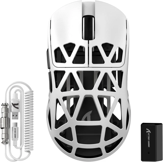 ATTACK SHARK R2 Pro 45g superlight gaming mouse 42000DPI £42.30 ...