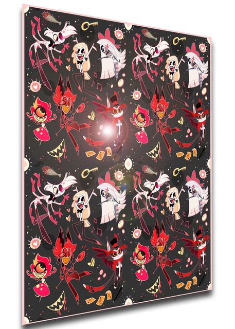 POSTER CARTOON - Hazbin Hotel - Characters Pattern SA0642 EUR 6,90 ...