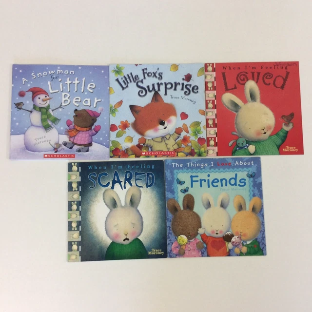 TRACE MORONEY FEELINGS Preschool Kindergarten 1st Grade 5 Picture Book ...