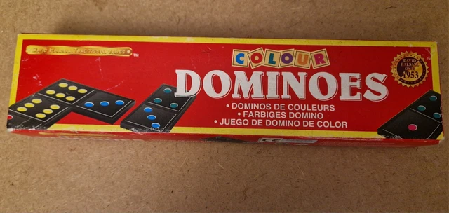 DAVID HALSALL COLOUR Dominoes Boxed £7.99 - PicClick UK