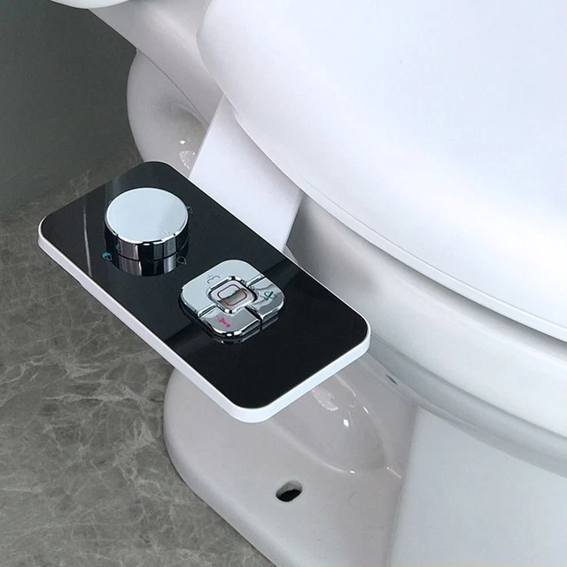 COLD WATER DOUBLE Nozzle Bidet Non-Electric Self Cleaning Toilet ...