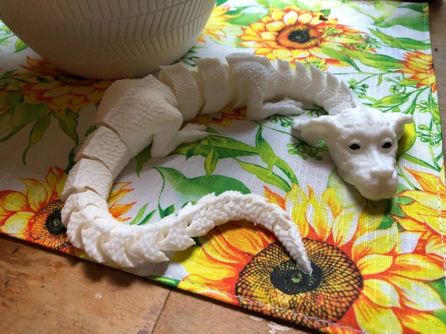 FLEXIBLE FALKOR INSPIRED by The NeverEnding Story - Articulating, Flexy ...