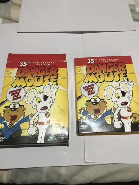 DANGER MOUSE DVD Complete 35th Anniversary Edition Box Set 10 DVDs £30. ...