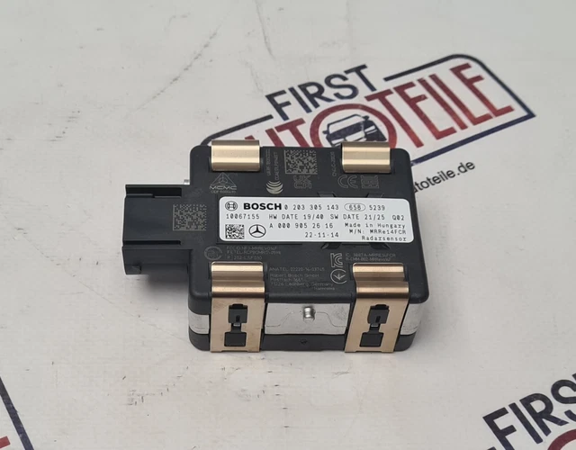 ORIGINAL MERCEDES-BENZ RADARSENSOR Distronic Radar Sensor A0009052616 ...
