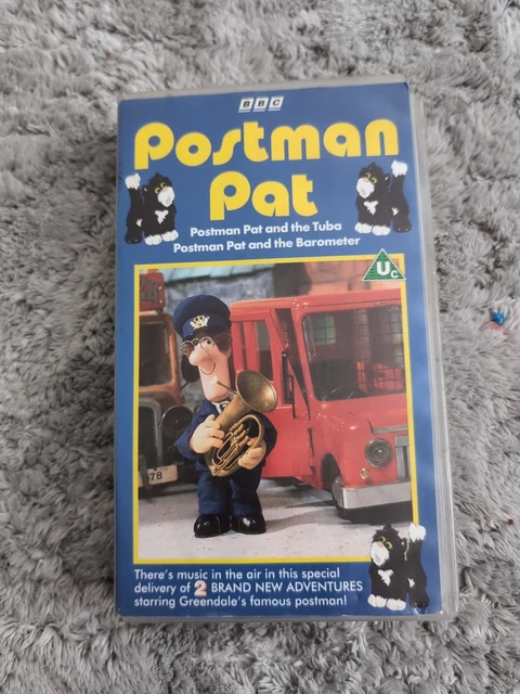 POSTMAN PAT & The Tuba Barometer BBC VHS Video Tape RARE Children's ...