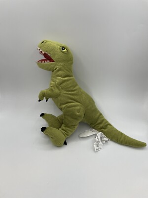 IKEA DINOSAUR PLUSH Jattelik Tyrannosaurus Green T Rex Stuffed Animal ...
