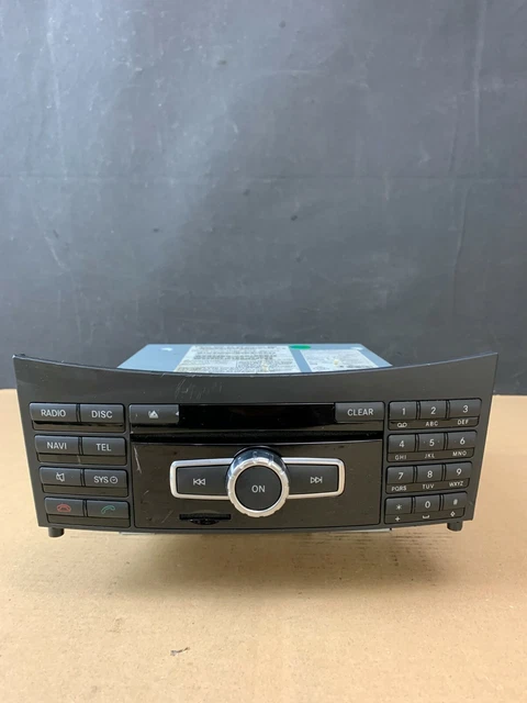 MERCEDES-BENZ W212 E-CLASS Cd-Radio Comand Satnav Head Unit High Ece £ ...