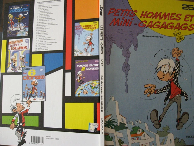 LES PETITS HOMMES 25 Reed Petits-Hommes et mini-gagagags Seron Dupuis ...