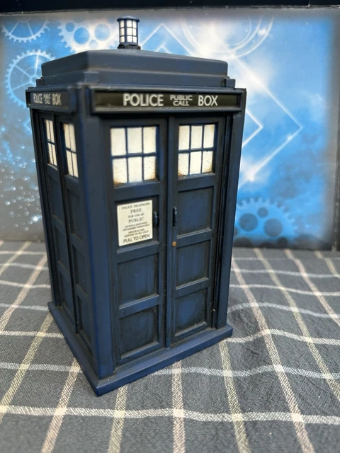 DOCTOR WHO ACTION Figure -sci-fi collector-METAL TARDIS £8.72 - PicClick UK
