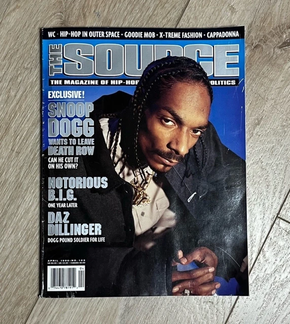 THE SOURCE MAGAZINE (April 1998) Snoop Dogg Leaves Death Row £56.05 ...