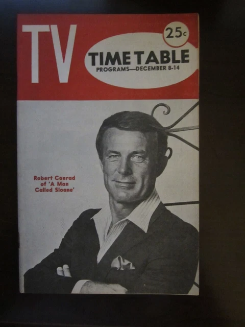 TV GUIDE TIME Table Regional Magazine Dec 1979 Man Called Sloane Robert ...