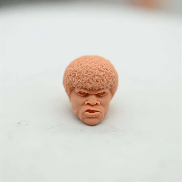 FIGURINE JULES HEAD Sculppt Scale 1/12 échelle The Comic Pulp Fiction non peinte coupe 6 pouces ...