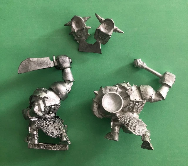 WARHAMMER GAMES WORKSHOP citadelle miniatures orcs noirs EUR 13,24 ...