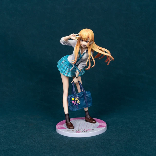 KITAGAWA MARIN ANIME Game Girl Figure PVC Plastic Statue 22cm tall ...