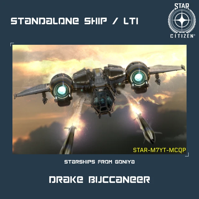STAR CITIZEN - DRAKE CUTLASS STEEL - LTI - CCU'd - (Lifetime Insurance ...