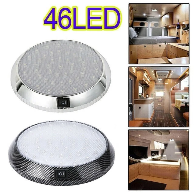 LED CEILING CABIN Lights Caravan Campervan Van Trailer Interior Lamp ...