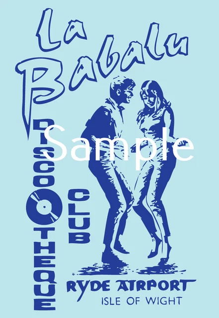 LA BABALU CLUB, Ryde, Isle of Wight - Exclusive Limited Edition Poster ...