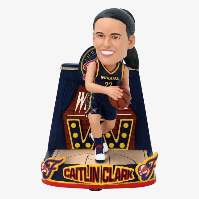 CAITLIN CLARK INDIANA Fever Welcome to the W Rookie Bobblehead WNBA ...