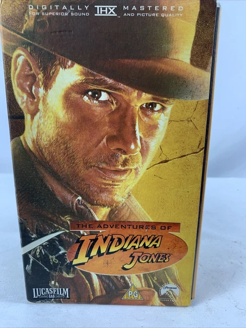 THE ADVENTURES OF Indiana Jones 3 Box Set Lucas Film Ltd Vintage VHS ...