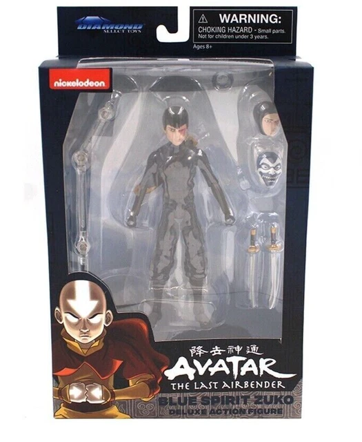 AVATAR: THE LAST Airbender DLX Action Figure - Blue Spirit Zuko $55.00 ...