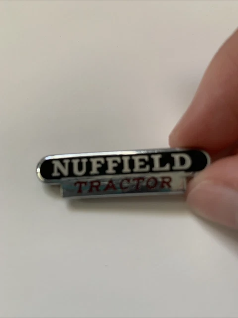 VINTAGE NUFFIELD TRACTOR Enamel Lapel Pin Badge RARE £33.80 - PicClick UK