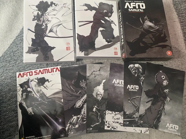 AFRO SAMURAI DIRECTOR'S Cut Edition DVD Boxset - Art Booklet & Art ...