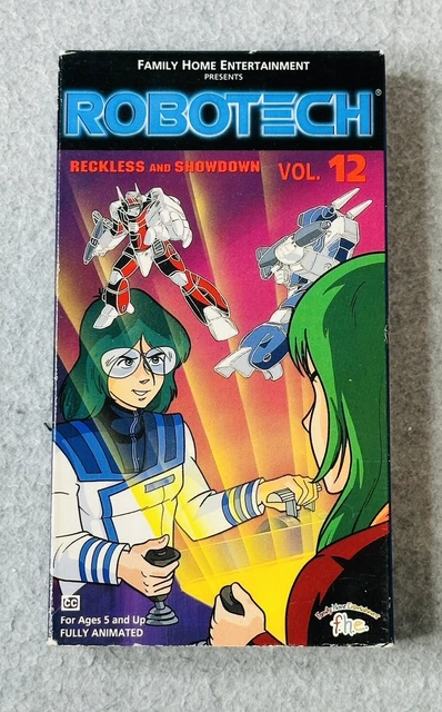 VINTAGE ROBOTECH VHS Tape Volume 12 Family Home Entertainment Tested ...