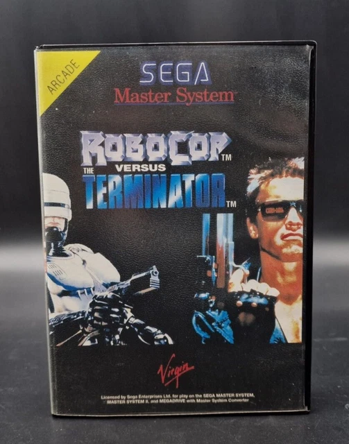 ROBOCOP VERSUS THE Terminator vs - SEGA Master System MS - Complet ...