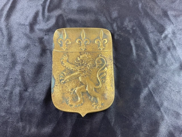 MAX LE VERRIER Vide Poche Bronze Armes De Lyon EUR 40,00 - PicClick FR