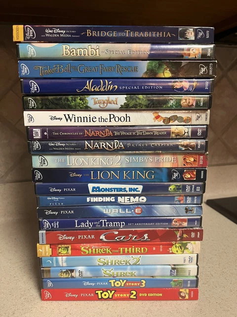 LOT OF 20 DVD's Mixed Disney Dreamworks ~ Excellent Condition £46.94 ...
