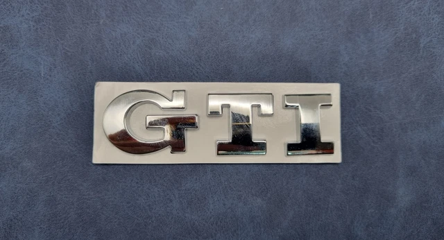 LETRAS GTI EMBLEMA logo Para Porton Trasero De Golf Polo Insignia Color ...